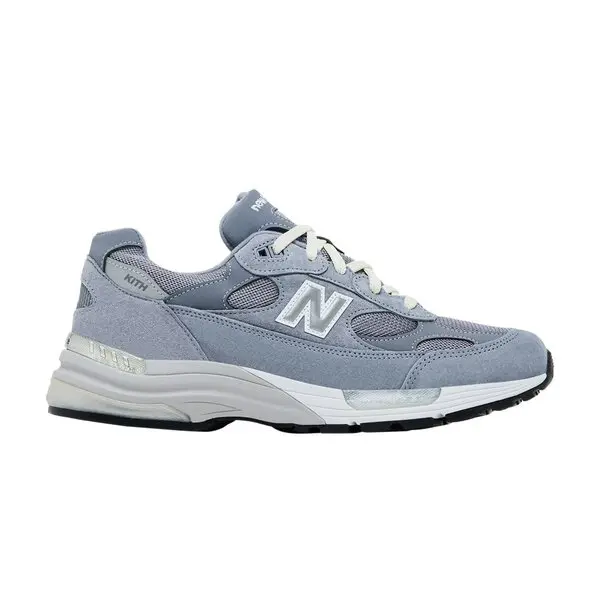 NEW BALANCE Kith X 992 Made In Usa "argon" Sneakers - Grey