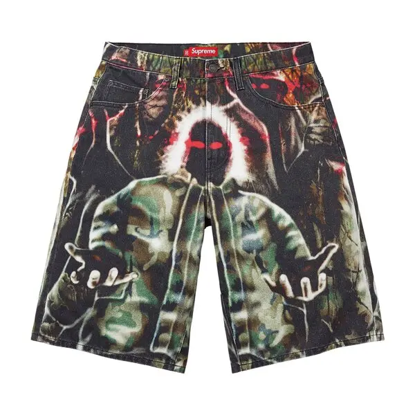 Supreme Shadows Baggy Denim Short