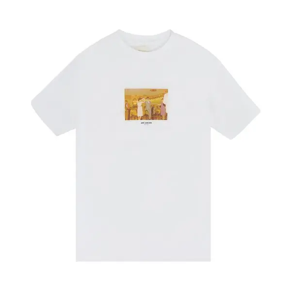 Aimé Leon Dore Short Sleeve Photo Tee "dancing - White