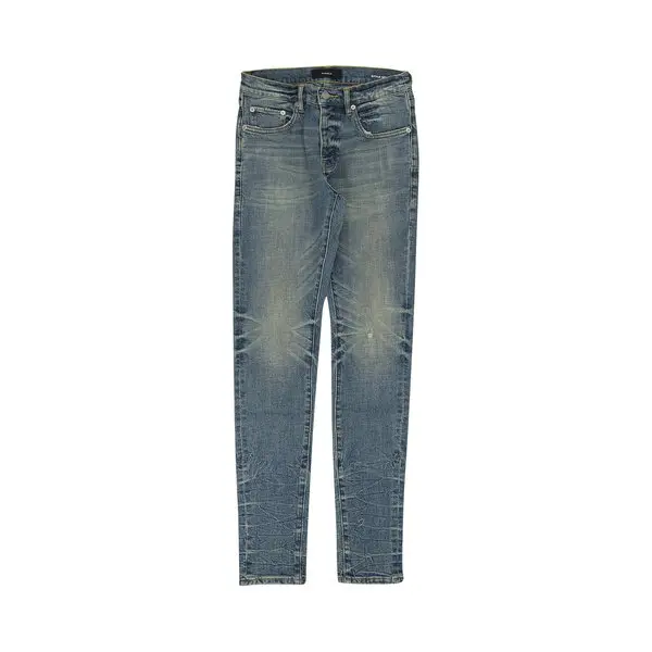PURPLE BRAND Tinted Mid Indigo Jeans