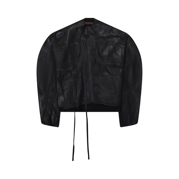 Ottolinger Glazed Denim Zip Jacket