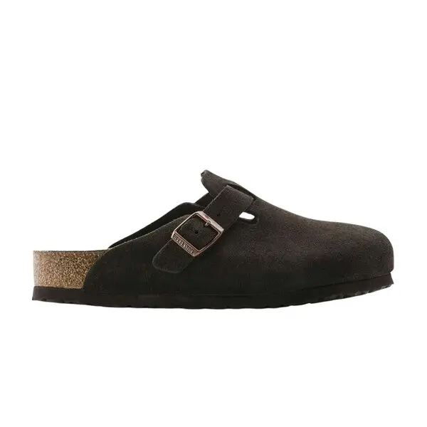 BIRKENSTOCK Boston Soft Footbed Clogs - Brown