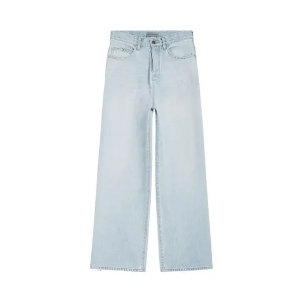 Balenciaga Light Wide Leg Jeans