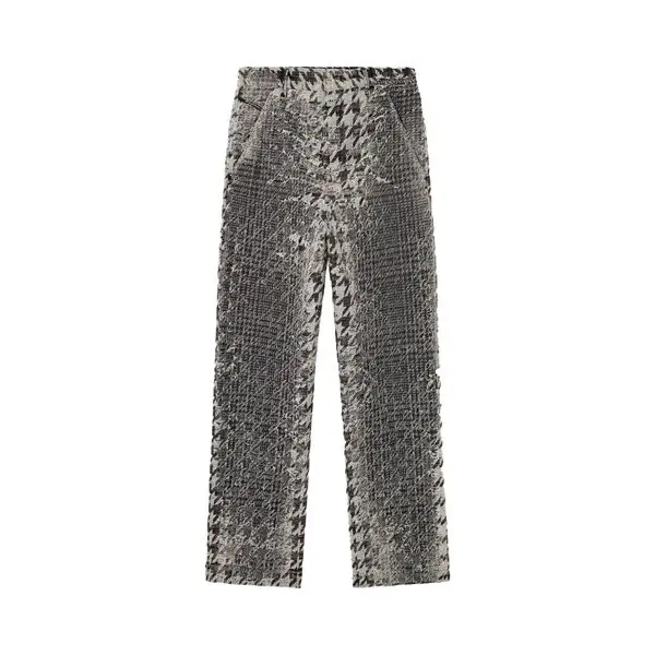 DIESEL® Distressed Tweed Trousers
