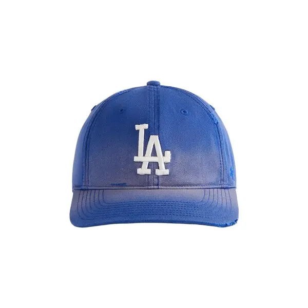 Kith X '47 Los Angeles Dodgers Washed Franchise Cap - Blue