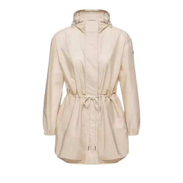 Moncler Waist-accent Jacket - Tan