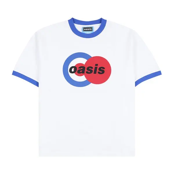 PLEASURES 1996 Ringer T-shirt - White
