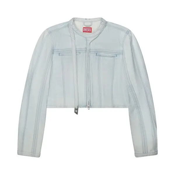DIESEL® Cropped Denim Jacket