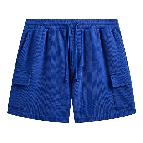 Kith Micro Waffle Fairfax Cargo Short 'current - Blue
