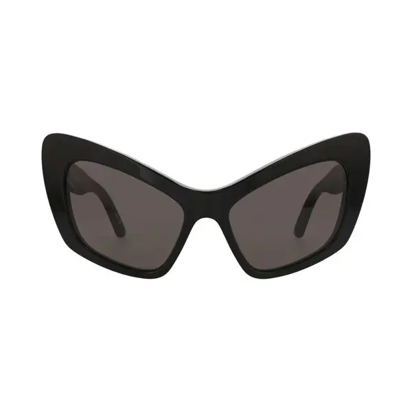 Balenciaga Cat Eye-frame Recycled Acetate Sunglasses - Black