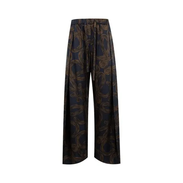 Loewe Printed Elasticated Waist Trousers