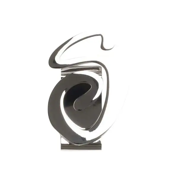 StÜssy Swirly S Money Clip - Silver