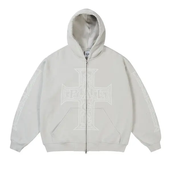 PALACE Y So Cross Pigment Full Zip Hoodie