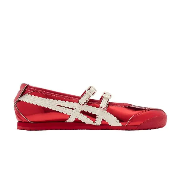 Onitsuka Tiger Mexico 66 Tgrs Metallic Pack Shoes - Red