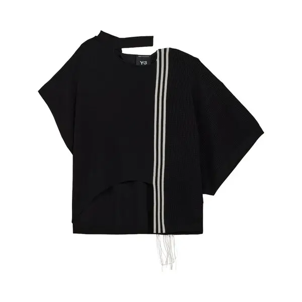 Y3 Knit Top With Striped Detailing