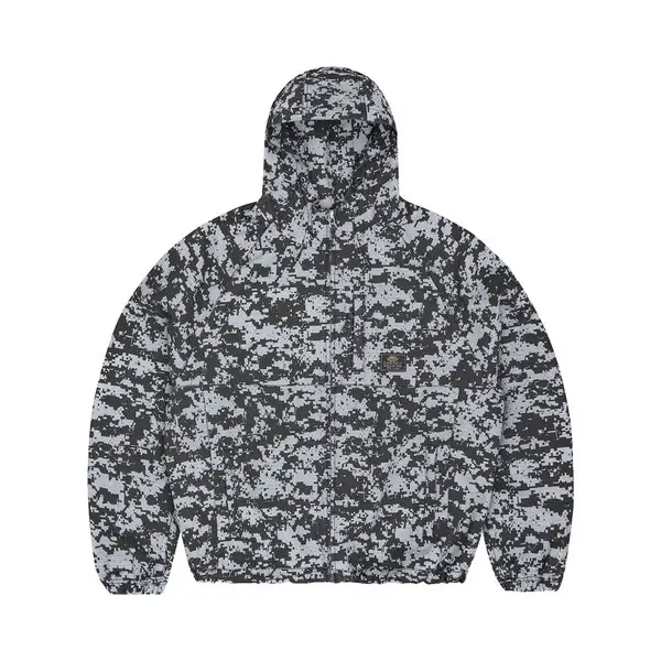 CORTEIZ Guerillaz Ripstop Jacket In Reflective Camouflage