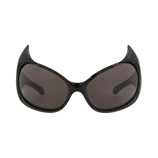 Balenciaga Shield-frame Sunglasses - Black