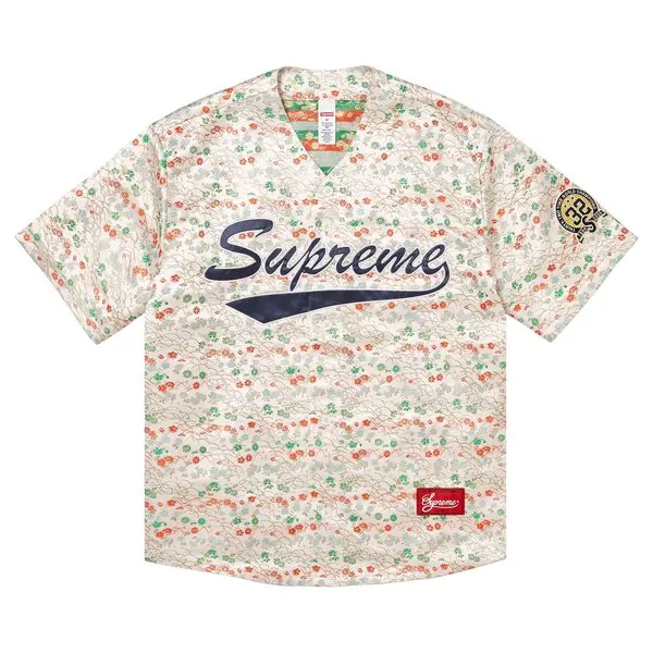Supreme Floral Jacquard Jersey