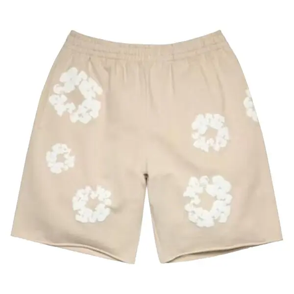 DENIM TEARS Cotton Wreath Sweatshorts