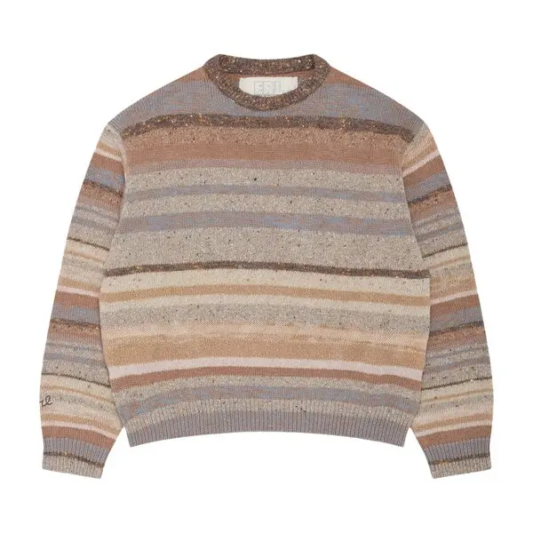 ERL Striped Crewneck Knit Sweater