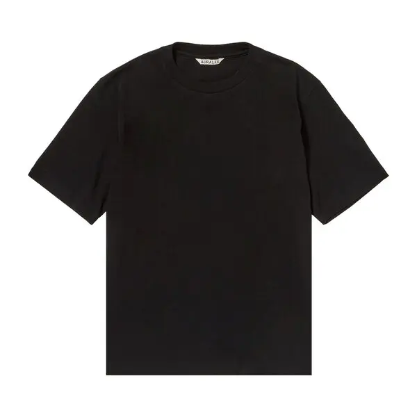 Auralee High Gauge Cotton Jersey T-shirt