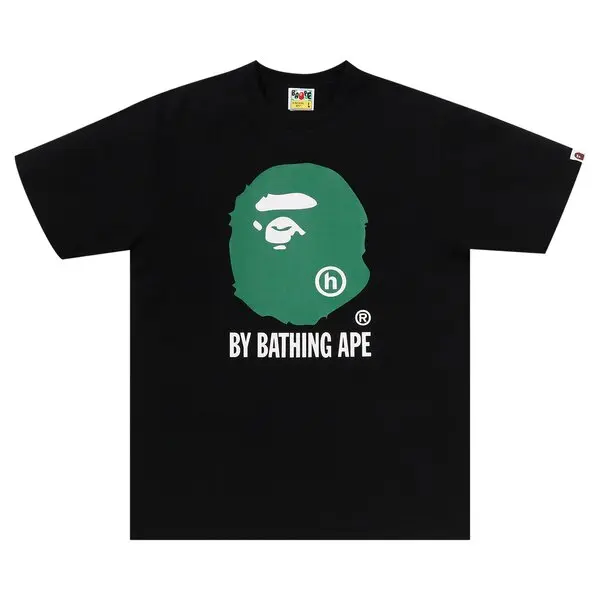 A BATHING APE X Hidden Bathing Ape Graphic Tee - Black