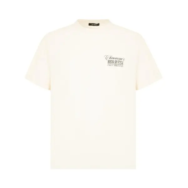WILLY CHAVARRIA House Of Style Easy Tee 'masa - Tan