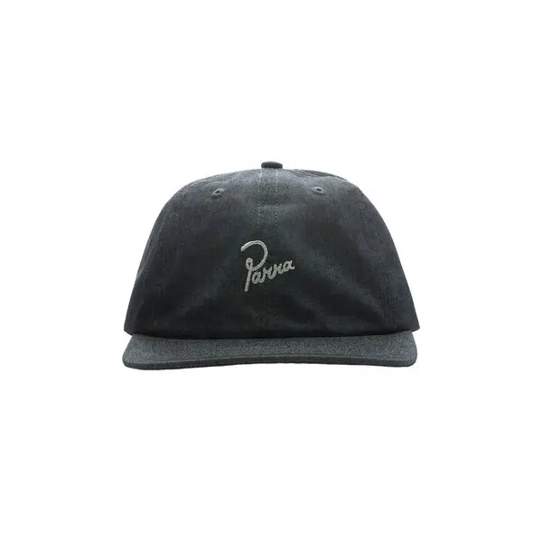 PARRA Signature Embroidered Baseball Cap - Black