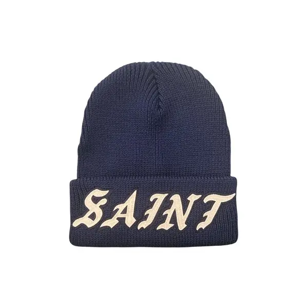 SAINT MICHAEL Saint Knit Cap - Blue
