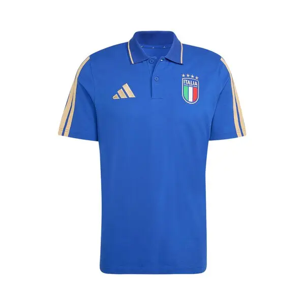 Adidas Italia Dna Polo Shirt - Blue