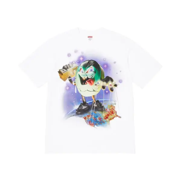 Supreme X Salem Graphic Short Sleeve T-shirt - White