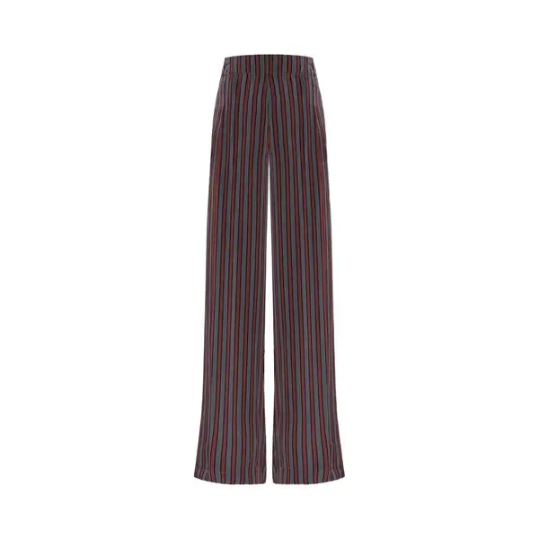 Dries Van Noten Striped Wide-leg Trousers