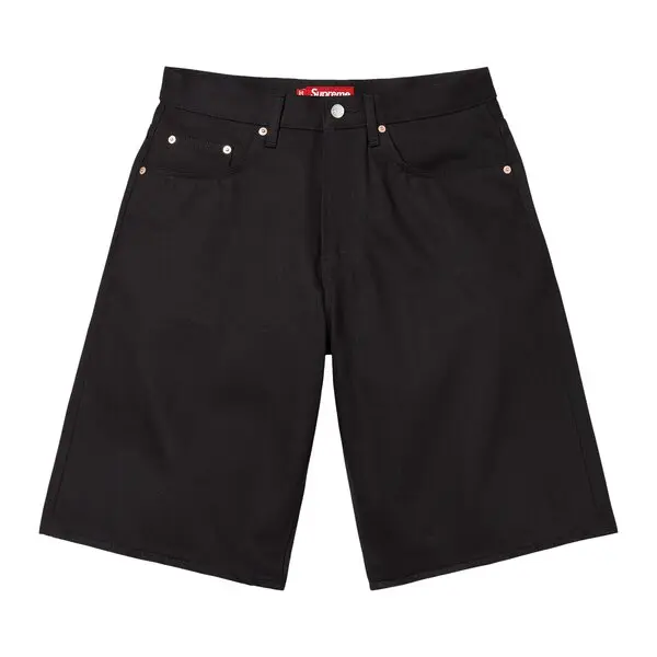 Supreme Baggy Selvedge Denim Short Rigid
