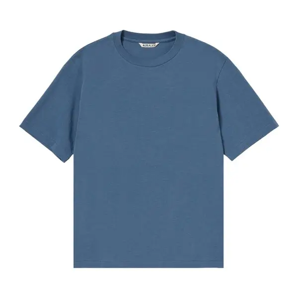 Auralee High Gauge Cotton Jersey Tee