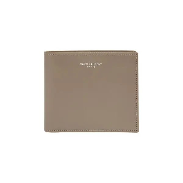 Saint Laurent East West Wallet 'plaza Taupe - Tan