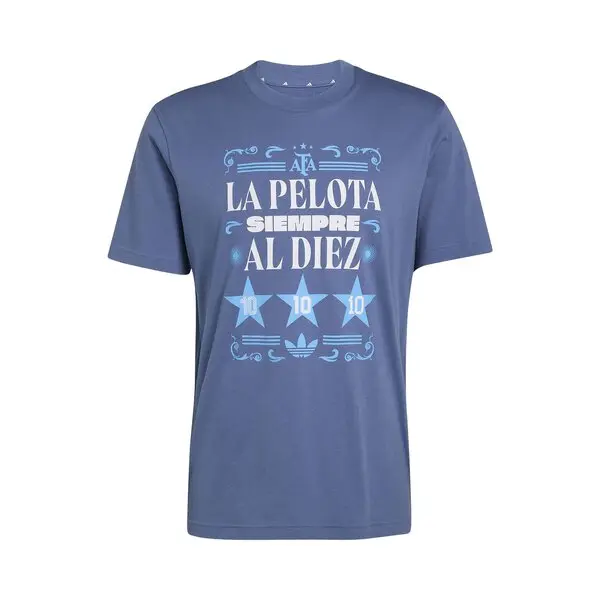 Adidas Argentina "la Pelota Siempre Al Diez" Crewneck T-shirt