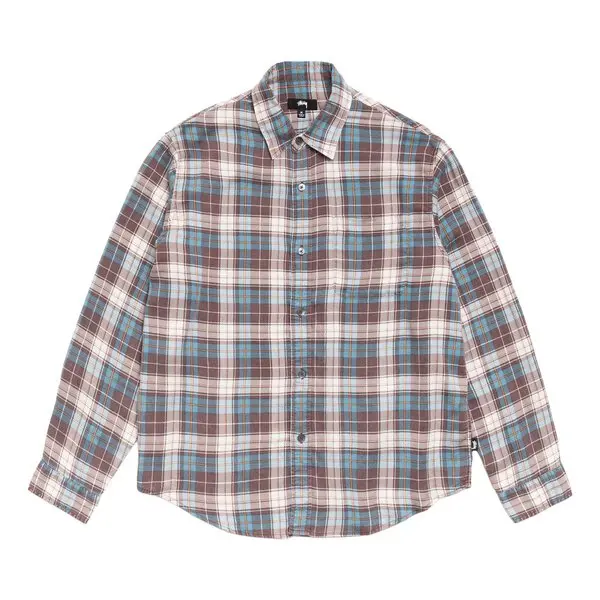 StÜssy Plaid Long Sleeve Shirt