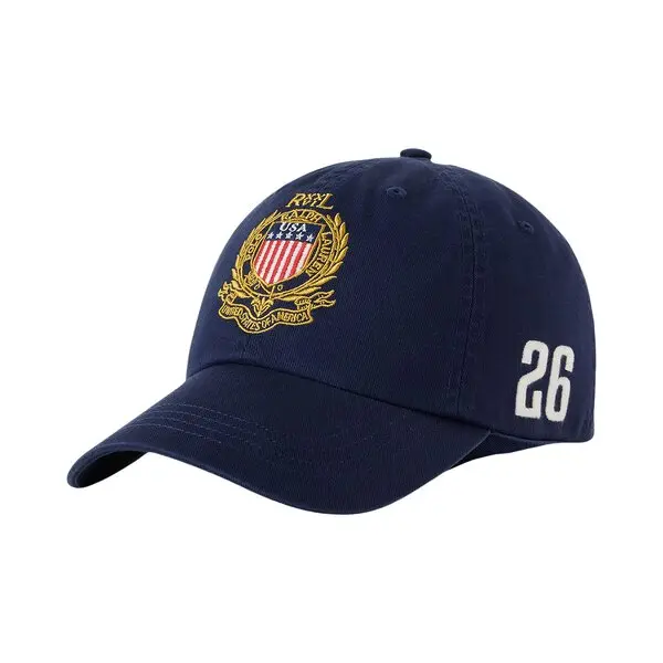 Polo Ralph Lauren Usa Classic Twill Sport Cap - Blue