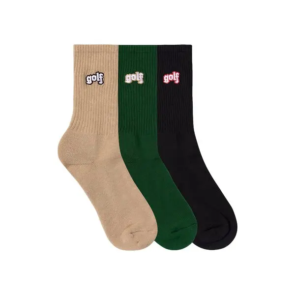 GOLF WANG 3 Pack Dante Socks - Multicolor