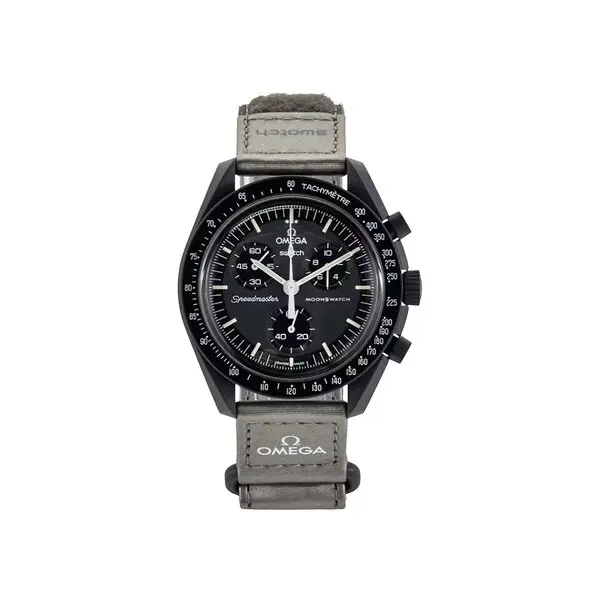 SWATCH X Omega Bioceramic Moonswatch "mission To Mercury - Black