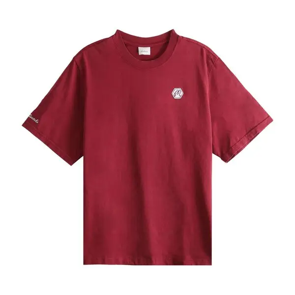 MALBON Bettinardi Gangster Bermuda Tee 'cabernet - Red