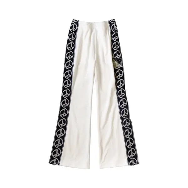 Kapital Smooth Jersey Th.d.d. Track Pants - White