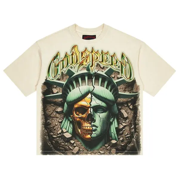 GODSPEED Bone' Graphic T-shirt - Cream