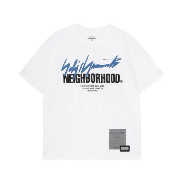 YOHJI YAMAMOTO POUR HOMME Short-sleeve Tee 2 - White