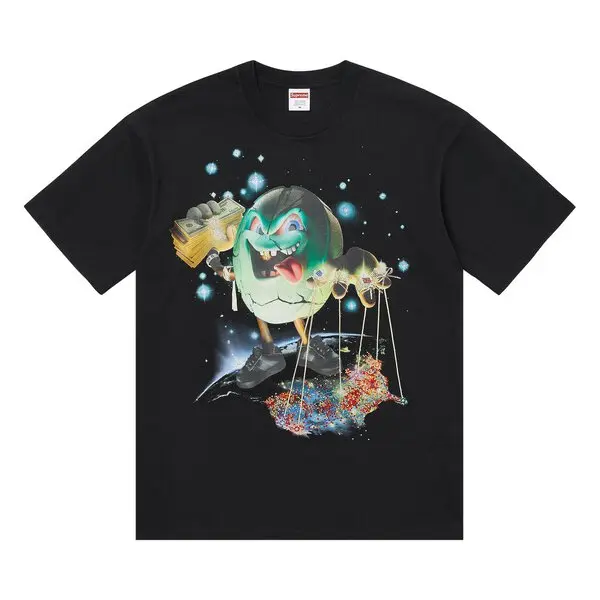 Supreme X Salem Graphic T-shirt - Black