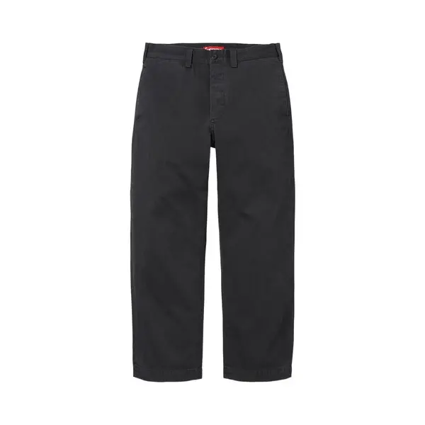Supreme Chino Trousers - Black