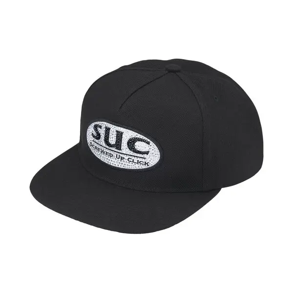 Supreme X Dj Screw Suc 5-panel Hat - Black