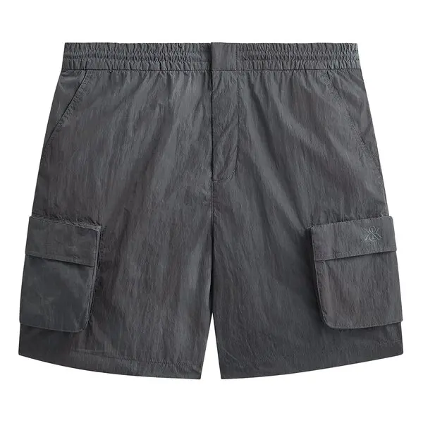 Kith Garment Dyed Wrinkle Nylon Cargo Shorts