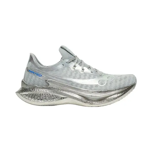 Saucony Minted New York X Endorphin Pro 5 Chromium Athletic Sneakers - Silver