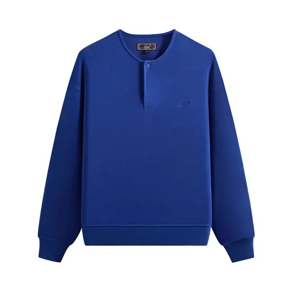 Kith Micro Waffle Long Sleeve Colby Pullover